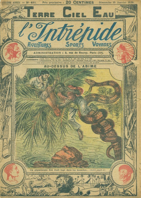 L’Intrépide, un hebdomadaire classique (première partie) | BDZoom.com